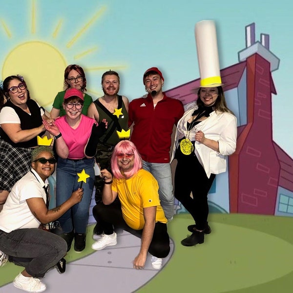 Fairly Odd Parents Crown and Wand / Fairy God Parent Costume / Cosmo or ...