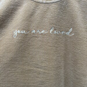 Embroidered Circular WWJD Logo Sweatshirt Embroidered Christian ...