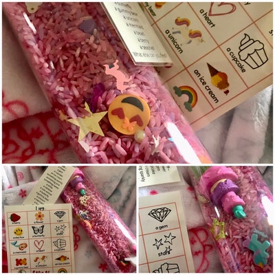 I Spy Jumbo Jar 16oz Seek and Find sensory Bottle Calm Down Jar autism ...