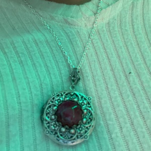 Lion Locket. Lion Silver Locket. Photo Locket, Lion's Mane Zodiac Leo ...