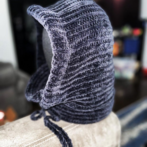 Crochet Cowl Hood Hat Pattern - Etsy