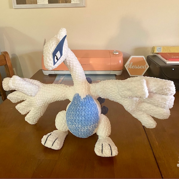 Lugia • Crochet Pattern • Amigurumi PDF File (GERMAN and ENGLISH) Incl ...