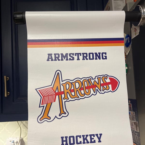 Magnetic Hockey Banner for Locker Rooms - Etsy