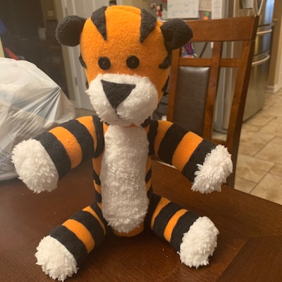 Stuffed Hobbes Plush Tiger 14 Character Collectable - Etsy