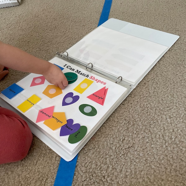 Preschool Learning Binder Ages 3-5 - Etsy