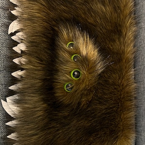Furry Brown Monster Laptop Sleeve - Etsy