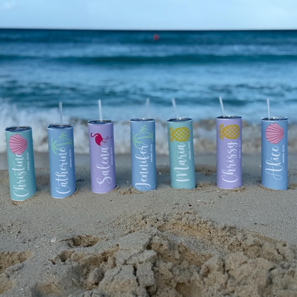 Custom Vacation Tumbler, Personalized Name Family Vacation Gift ...