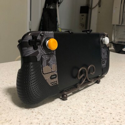 Yin Yang Koi Steam Deck Skin, Dark Gold Koi Fish Harmony of Life ...