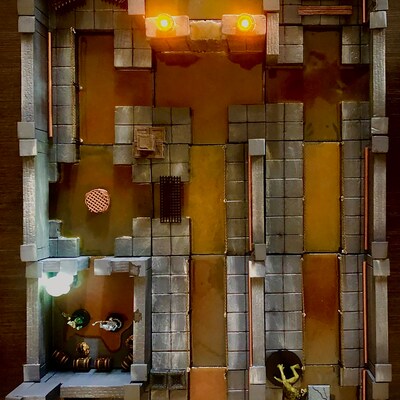 Sewer Set Dnd Terrain, Tabletop Terrain, Modular - Etsy