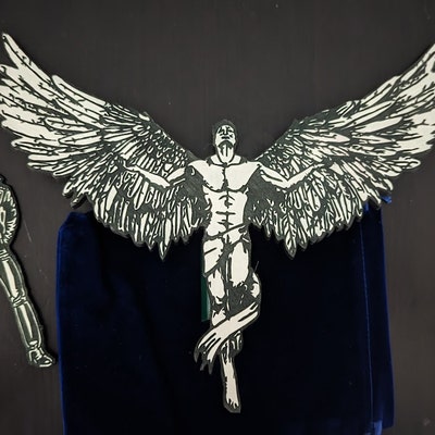 Pride Male Angel Tree Topper, Male Angel Topper, Wood Male Angel Tree ...