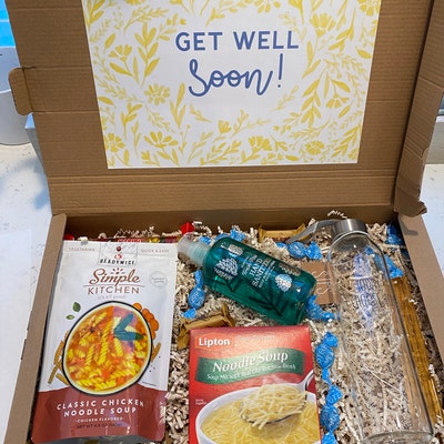 Care Package Sticker Kit Get Well - Etsy