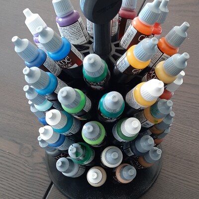 Spinrack Paint Rack for 54 10ml Tamiya AK Mr. Hobby Etc. - Etsy