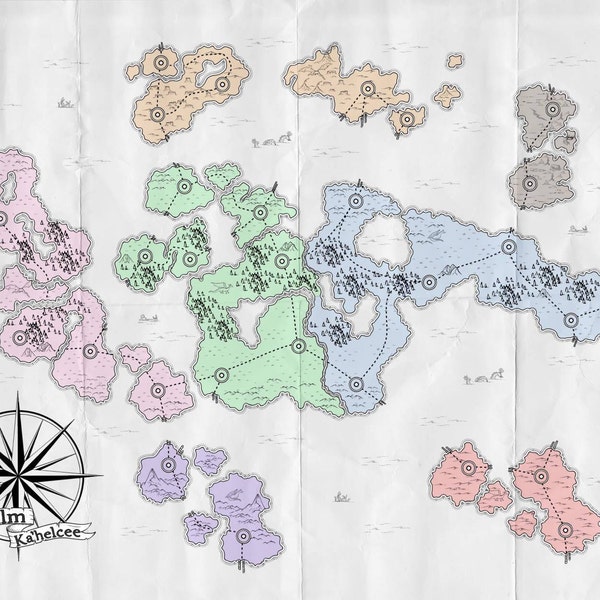 Folklore Handwritten Dnd Font - Etsy