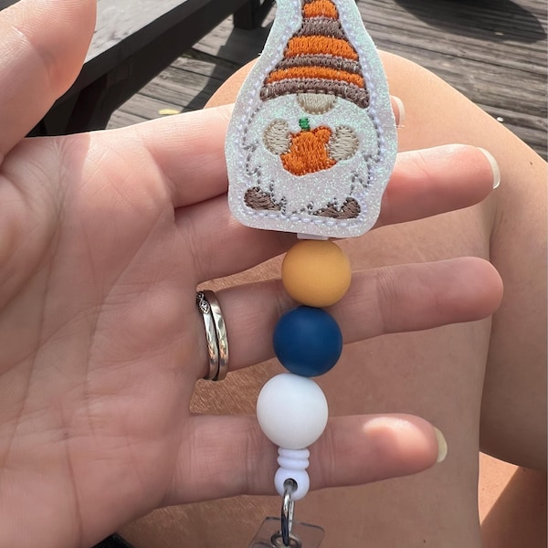 Create Your Own Custom Beaded Badge Reel, Beaded Badge Reel, Nurses ...