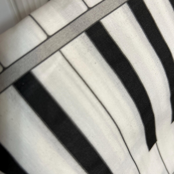 Keyboard Show Fabric - 01920731 Pianoforte Keyboard - Life-sized by Sef ...