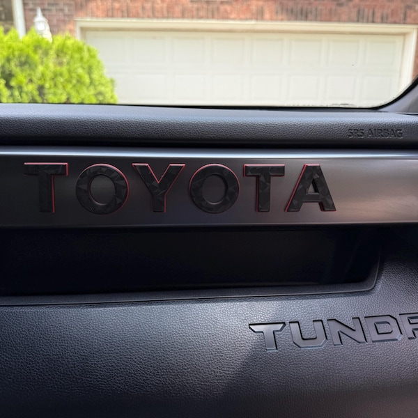 Tri-color 5th Gen Toyota 4runner Badge for TRD Pro and Standard Grill ...