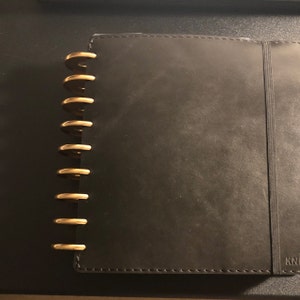 Leather Planner Cover, Personalized Planner Cover, Professional Classic ...