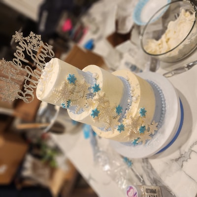 Gumpaste Cake Decorations WHITE Gum Paste Blossoms 24 Piece - Etsy