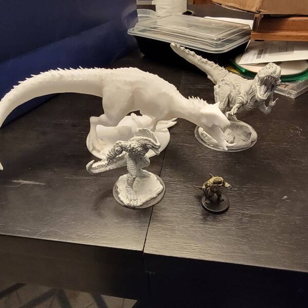 Lizardmen Mount 04 Climbing Reptile's Bulwark Huge Beast Miniature ...