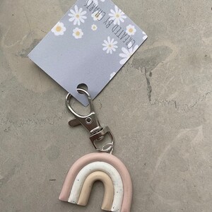Custom Rainbow Keychains | Polymer Clay Rainbows - Etsy