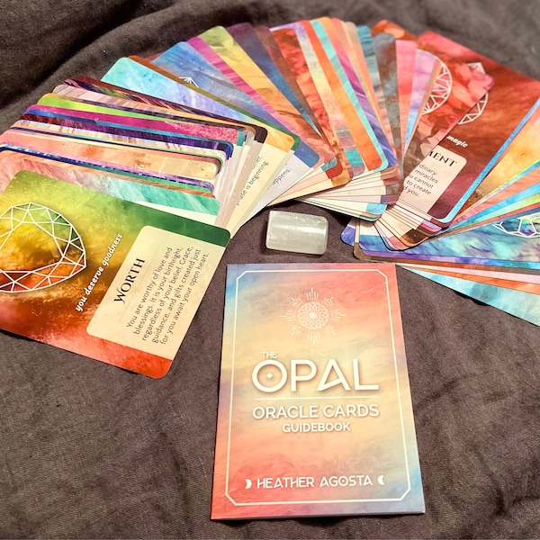 Opal Oracle Deck – 72 Cards for Self-compassion, Guidance by Heather ...