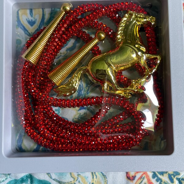 Cowboy Carter Inspired Rhinestone Bolo Tie, Rhinestone Necklace, Gold ...