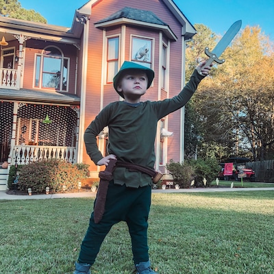 Peter Pan Dagger 14 Plastic Toy Knife With Sheath and Belt for Your ...