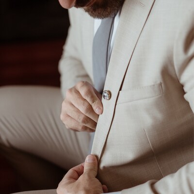 Groom Gift, Wedding Memorial, Lapel Pin Man, Boutonniere Charm Lapel ...