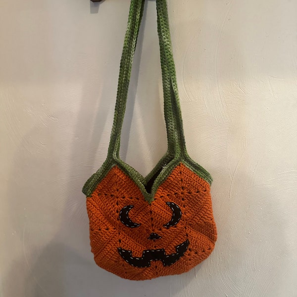 PATTERN- Jack-o-lantern Crochet Bag - Etsy