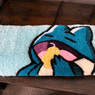 Anime Keyboard Tufted Rug / Handmade Fluffy Keyboard Rug - Etsy