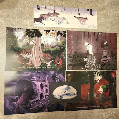 Forever Collecting Dead Things Illustration High-quality 21cm Square ...