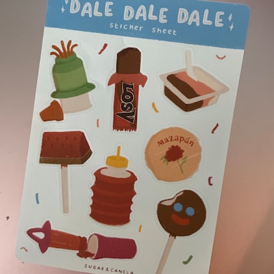 Mexican Candy Sticker Sheet Latina Mexican Latinx Latina Stickers ...