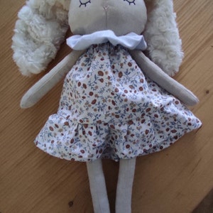 Bunny Sewing Pattern PDF Make 2 Types of Cloth Bunny Rabbit Doll ...