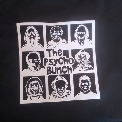 The Psycho Bunch SVG Cut Files Cricut - Etsy Canada