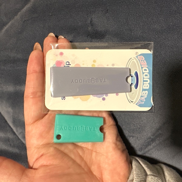 Tab Buddy Classic - Adaptive Soda Can Tab Opener Help for Kids, Long ...