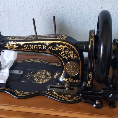 Singer 107 W 19 Industrial Sewing Machine Head for Four Needles for ...