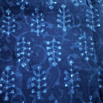 Mughal Print Soft Cotton Block Print Indian 100% Pure Cotton Cloth ...