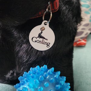 Cow Print Dog Tag Animal ID Tag Farm Dog Tag Double Sided - Etsy