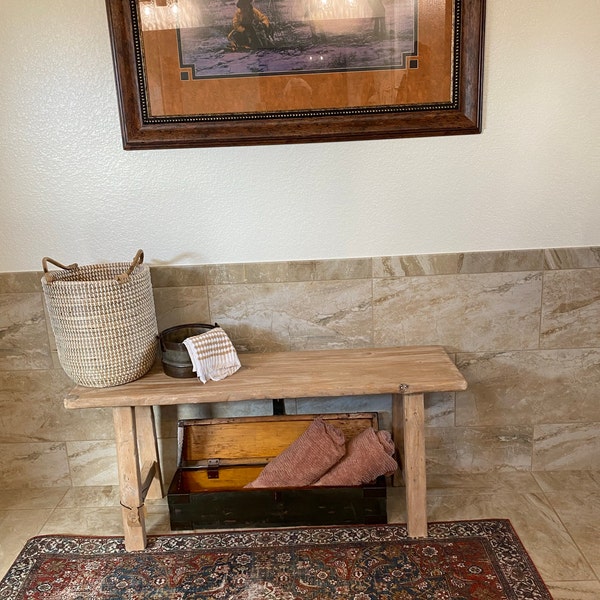 Noodle Wood Table 6ft X 10x 36 Console, Pub Dining, Tall Desk, Entry ...