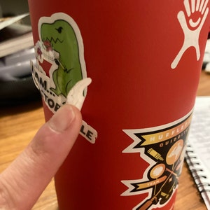 Mess up Random Stickers Hard Hat Vinyl Decals for Tumblers Cups Mugs ...