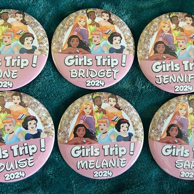 Minnie Birthday Button-disney Birthday Buttons Disney Birthday Pins ...