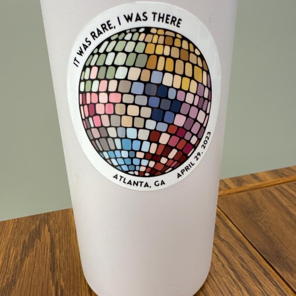 Custom Eras Disco Sticker| Tour Merch| Tour Sticker|waterproof Sticker ...