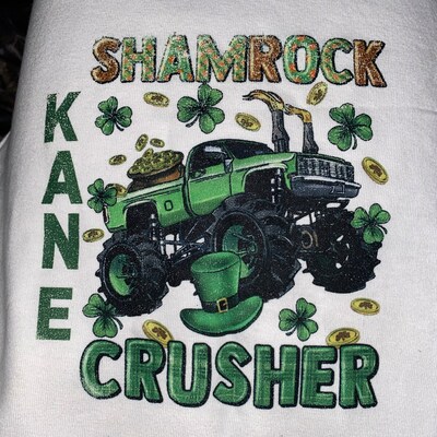 St. Patrick's Shamrock Crusher Png Sublimation Design Download, St ...