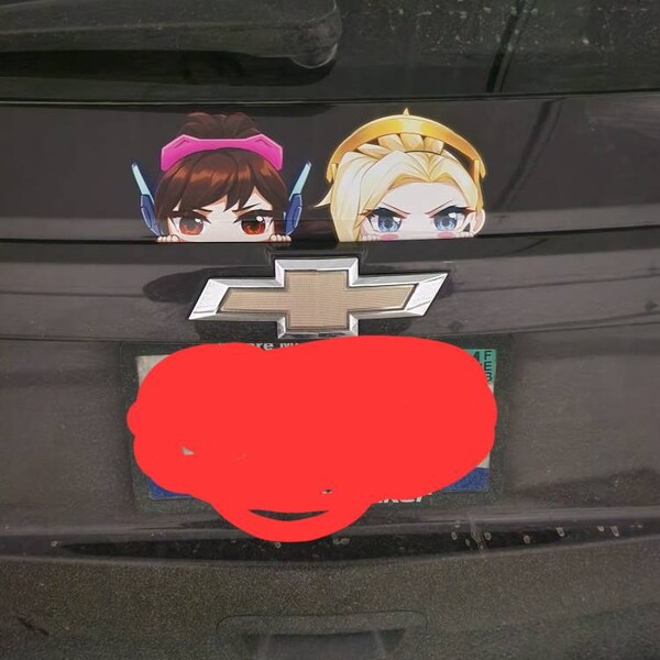 Bunta Fujiwara Peeker | Sticker | Kawaii | Initial D | Chibi - Etsy