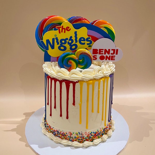 THE WIGGLES Cake Topper - Emma - Wiggles Theme - Party - Birthday ...