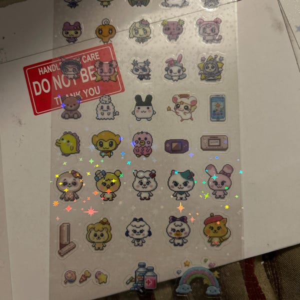 Living Color Sticker Sheet - Etsy