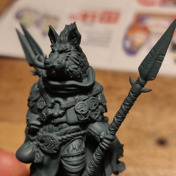 Human Adventurer Dnd Inspired Fantasy Dnd Tabletop RPG Mini Great ...