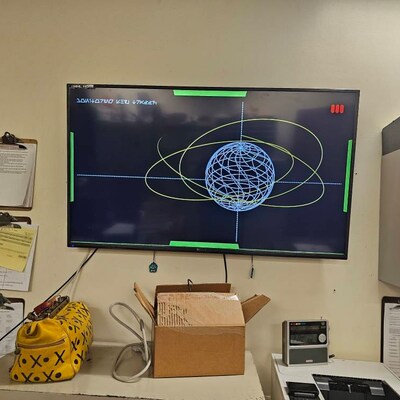 Star Map Video Tactical HUD Animated Digital Display Star Wars Inspired ...