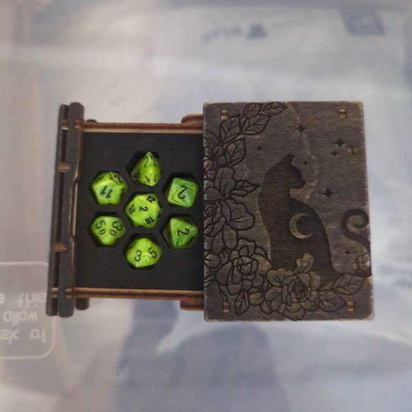The Mini Poly Dice Tome WITH Free Mini Dice Set. - Etsy
