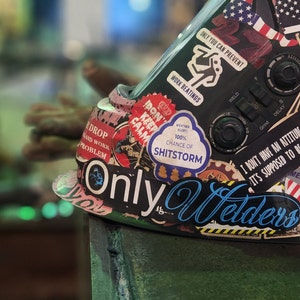 Walk With a Limp, Weld Like a Pimp Sticker - Etsy